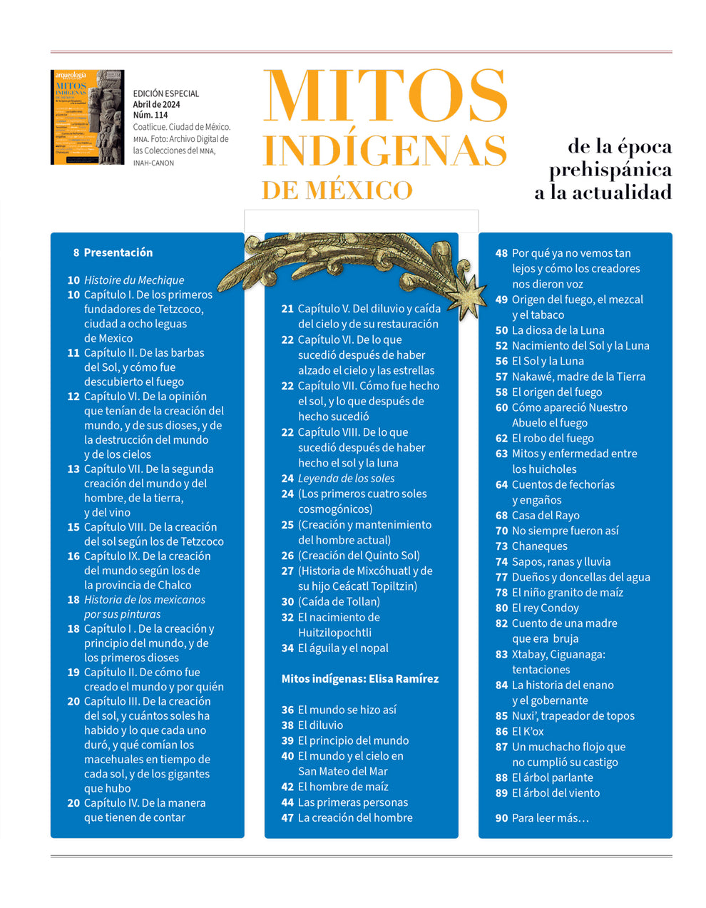 Mitos indígenas de México de la época prehispánica a la actualidad ...